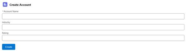 How to use createRecord in LWC?